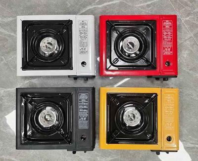 China Portable Mini Outdoor Gas Stove , Trekking Cooking Stove Barbecue Grill Camping Stove OEM for sale