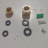 China Pipe Fitting Set Push In Bulkhead Fitting Plastic Thread Protector Rubber Gasket Gas Pipe Fitting for sale