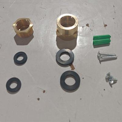 China Pipe Fitting Set Push In Bulkhead Fitting Plastic Thread Protector Rubber Gasket Gas Pipe Fitting for sale