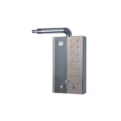 China Indoor 10 Liter Flue Type Instant Gas Water Heater Multi Safety Protection System for sale