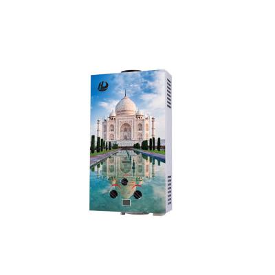 China 10 Liter Wide Temperature Range Flue Gas Water Heater LPG High Pressure Resistant for sale