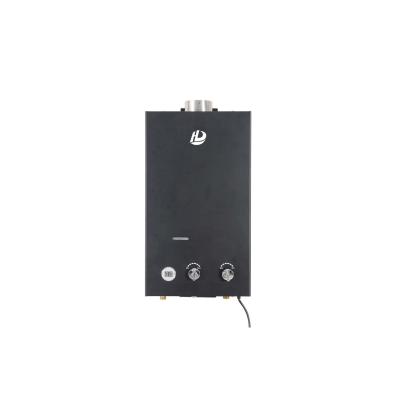 China 16L Gas Water Heater Temperature Adjustment High Efficiency Gas Water Heater Air Intake for sale