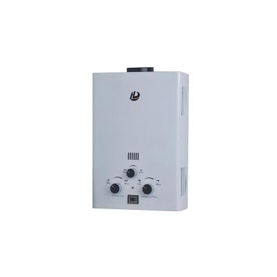 China Wind Resistant 14 Liter Propane LPG Instant Geyser Gas Water Heater Exhaust Style for sale
