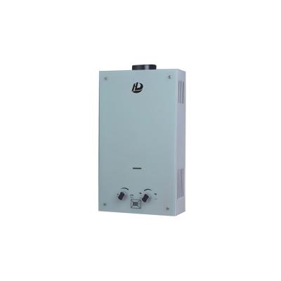 China Compact Household Tankless Gas Water Heater 8L 10L12L Copper Heat Exchanger for sale