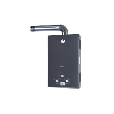 China 16L Mechanical Control Flue Gas Water Heater Instant Heating With LED Display for sale