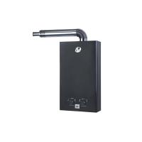 China Indoor Wall Mounted Tankless Gas Water Heater 12L LPG Propane Water Heater Black Panel for sale