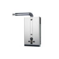 China Slim Flue Exhaust Gas Water Heater Tankless 10L LED Temperature Display For Home for sale