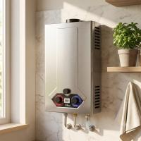 China 16L LPG Gas Water Heater , Instant Tankless Gas Geyser For Household for sale