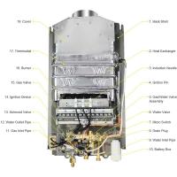 China On-Demand 6 Liter Instant Gas Tankless Water Heater 10L Propane Natural Gas for sale