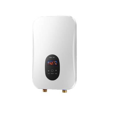 China Digital Display Tankless Instant Electric Water Heater 3.5KW 110V-127V for sale