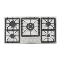 China Stainless Steel Multi Burner Gas Hobs For Domestic / Commercial for sale