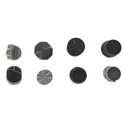 China Commercial Stoves Cooker Knob Oven Silver Gas Stove Control Knobs Adaptor Oven Rotary Switch for sale