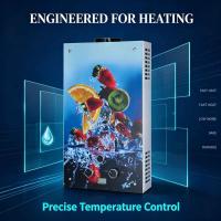 China 20KW Heat Output LPG Natural Draft Gas Water Heater Smooth Exhaust System for sale