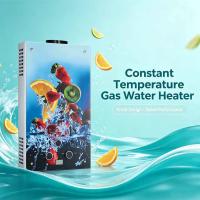 China 20KW Heat Output LPG Natural Draft Gas Water Heater Smooth Exhaust System for sale