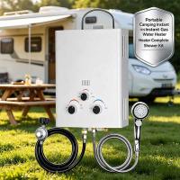 China LPG NG Knob Control Instant Tankless Gas Water Heater 12kW Wall Hanging for sale