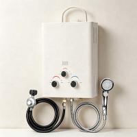 China LPG NG Knob Control Instant Tankless Gas Water Heater 12kW Wall Hanging for sale