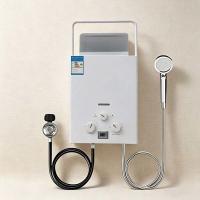 China Portable Propane NG Tankless Water Heater 6L Outdoor Instant Hot Water Heater for sale