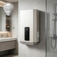 China Digital LED Monitor Indoor Tankless Forced Vent Water Heater ,  LPG Gas Water Heater 8L 10L 12L 14L for sale