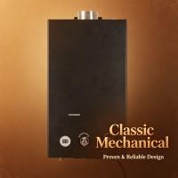 China 16L Gas Water Heater Temperature Adjustment High Efficiency Gas Water Heater Air Intake for sale