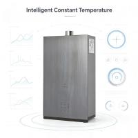 China Balanced Mounting Smart Touch Panel Commercial Gas Water Heater / Portable Gas Water Heater 6L for sale