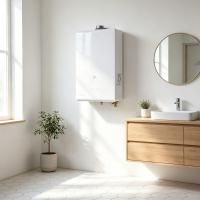 China 13L Forced Exhaust Gas Water Heater On Demand Custom Standard Noise Reducing for sale