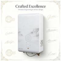 China Anti Freeze 12L Forced Exhaust Gas Water Heater Digital Adjustable Quiet Operation for sale