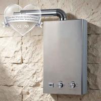 China Compact 6 Liter Flue Gas Water Heater Low Pressure LCD Display for sale