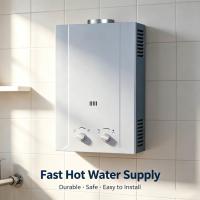 China 12 Liter LPG Propane Gas Instant Wall Mounted Water Heater Flue Type Universal for sale