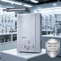 China 20L Tankless Gas Water Heater Large Flow LCD Display Multiple Safety Protection for sale
