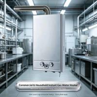 China Mechanical Control Flue Exhaust Heater 6L - 20L Energy Efficient Gas Water Heater for sale