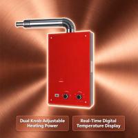 China Custom Natural Gas Water Heater Eco Friendly 14L Instant Water Heater Wall Mounted for sale