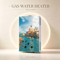 China 12 Liter 110V Precise Flue Gas Water Heater Temperature Control Wall Hanging Type for sale