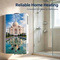China 10 Liter Wide Temperature Range Flue Gas Water Heater LPG High Pressure Resistant for sale
