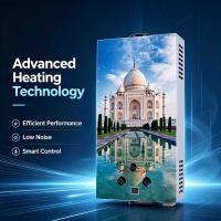 China 10 Liter Wide Temperature Range Flue Gas Water Heater LPG High Pressure Resistant for sale