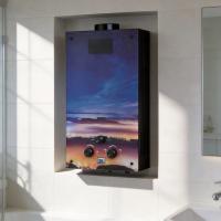 China Fast Heating Response 10 Liter Tankless Gas Water Heater Intelligent Fire Adjustment for sale