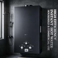China Efficient 12 Liter Low Noise Gas Water Heater Adjust Temperature Ignition System for sale