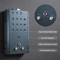 China Natural Gas Propane Water Heater 20L Instant Water Heater For Commercial / Residential for sale