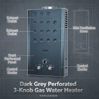 China Natural Gas Propane Water Heater 20L Instant Water Heater For Commercial / Residential for sale