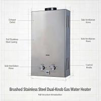 China Wall Mounted Gas Water Heater 12L 14L16L 20L Natural Gas Water Heater For Large Family for sale