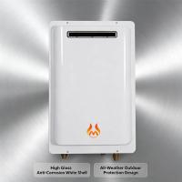 China 40KW Outdoor Instant Gas Water Heater Waterproof Stable Hot Water Supply for sale
