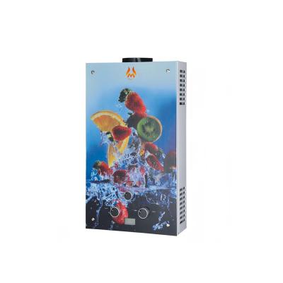 China 20KW Heat Output LPG Natural Draft Gas Water Heater Smooth Exhaust System for sale