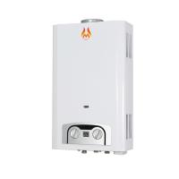China 16 Liter Instant Gas Water Heater High Efficiency Copper Heat Exchanger LCD for sale