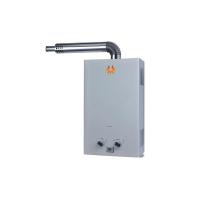 China Flue Gas Instant Water Heater 10L Compact Overheat Safe Indoor Gas Hot Water Heater for sale