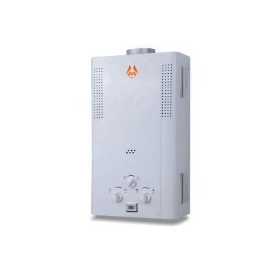 China Energy Saving Tankless Gas Water Heater 6L 8L10L Copper Heat Exchanger Water Heater for sale