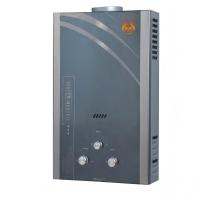 China Indoor Flue Gas Water Heater 12L Mechanical Control Instant Hot Water System for sale