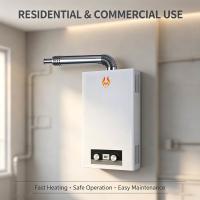 China Energy Saving Low Pressure On Demand Tankless Gas Water Heater 14L for sale