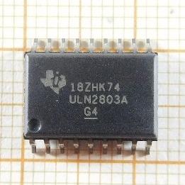 China ULN2803ADWR NPN IC Integrated Chip Npn Transistor IC 50V for sale