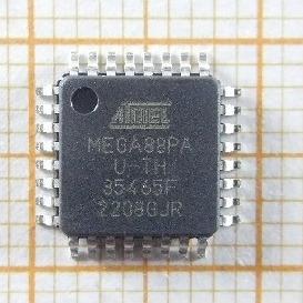 China ATMEGA88PA-AU Integrated Circuits IC Electronic Components IC Chips for sale