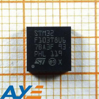 China STM32F103T8U6 Electronic Components IC Chips Motor Ignition Controllers MCU for sale