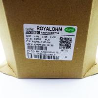 China 1206 1W 4W 5% 1.5M SMD Thick Metal Film Chip Resistors 1206W4J0155T5E for sale